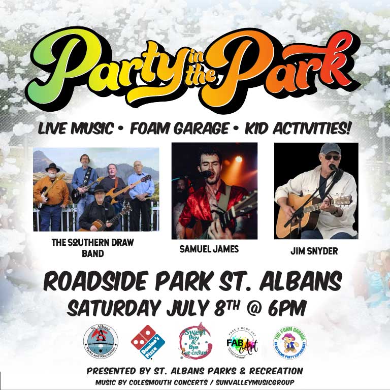 Party in the Park - Live Music & Family Fun - St. Albans WV Parks ...
